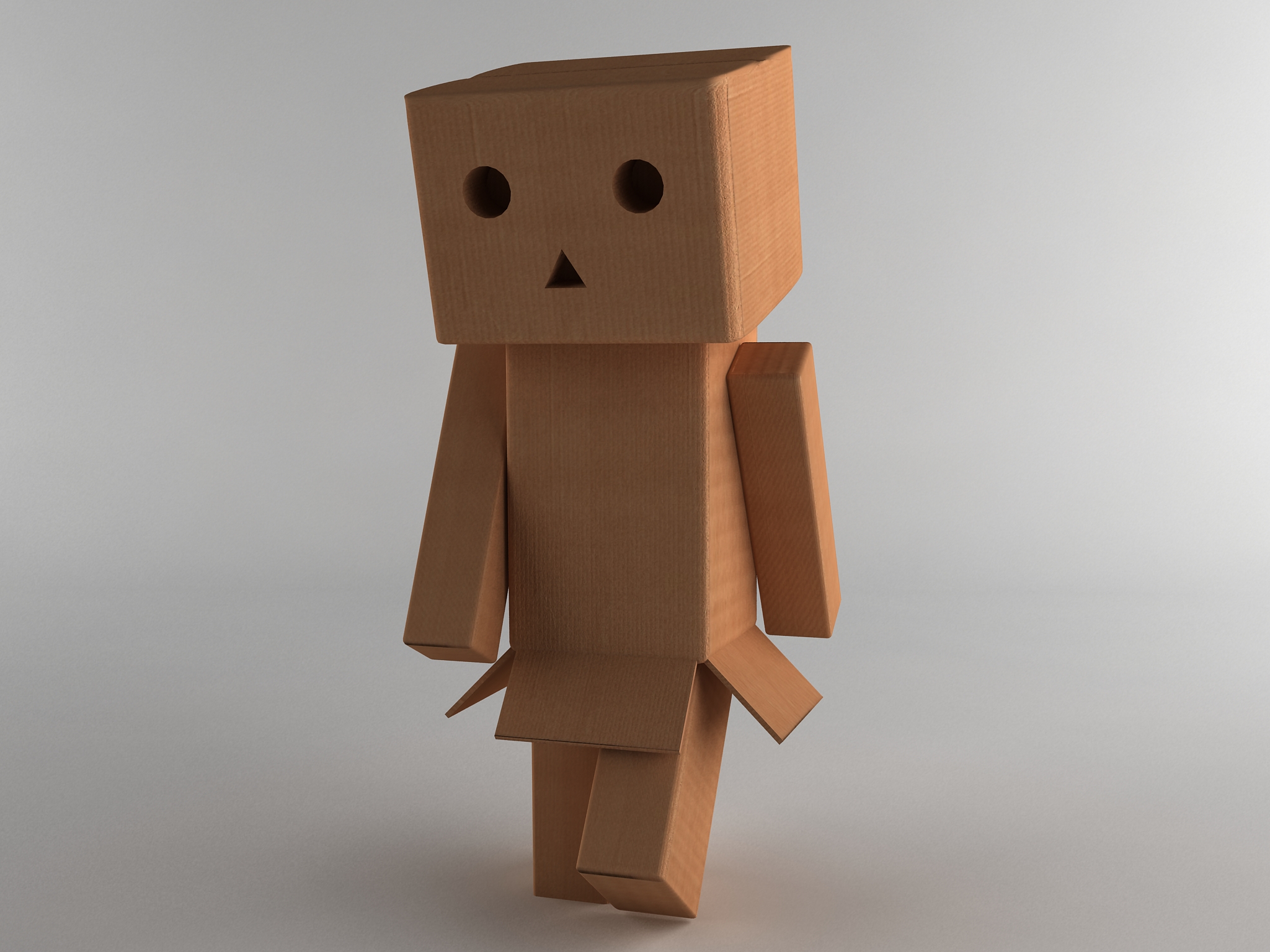 robot-de-madera-y-carton